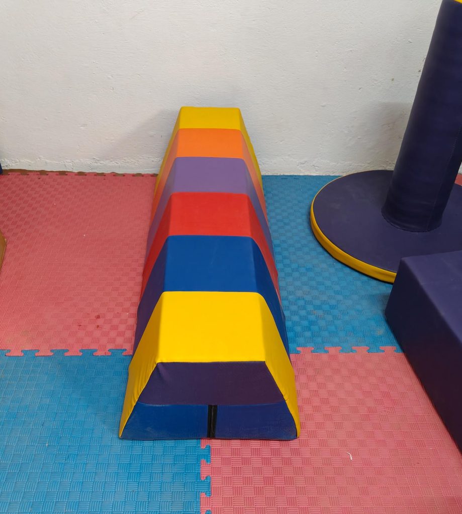 Wooden Rainbow Balance Beam – 4ft – Special Supplies