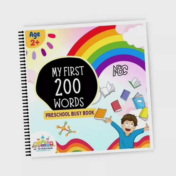 Busy Book – My First 200 Words Preschool – Specialsupplies