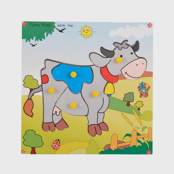 Theme Puzzle – Jersey Cow - Specialsupplies